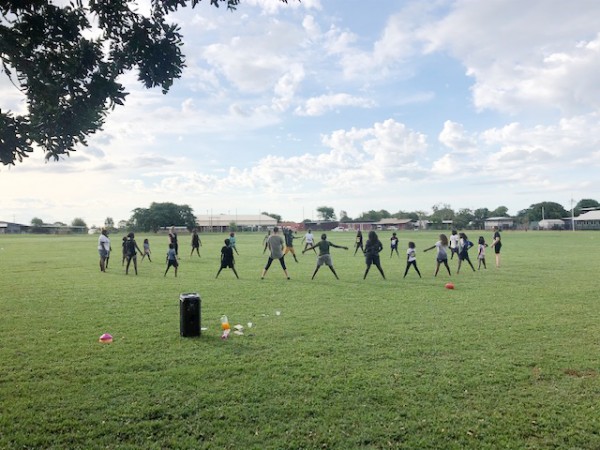 Keeping fit in Gunbalanya | West Arnhem Regional Council