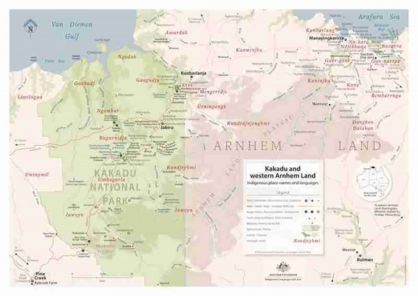 Old and new maps of West Arnhem Land | West Arnhem Regional Council